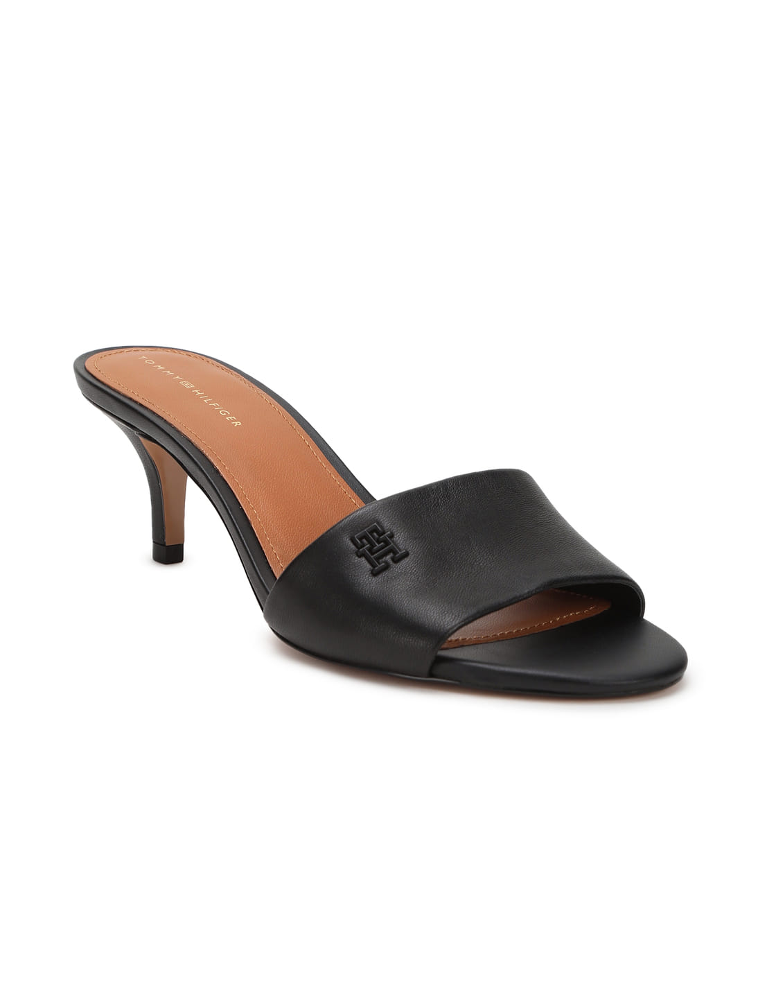 Buy Tommy Hilfiger Leather Elevated Sandals - NNNOW.com